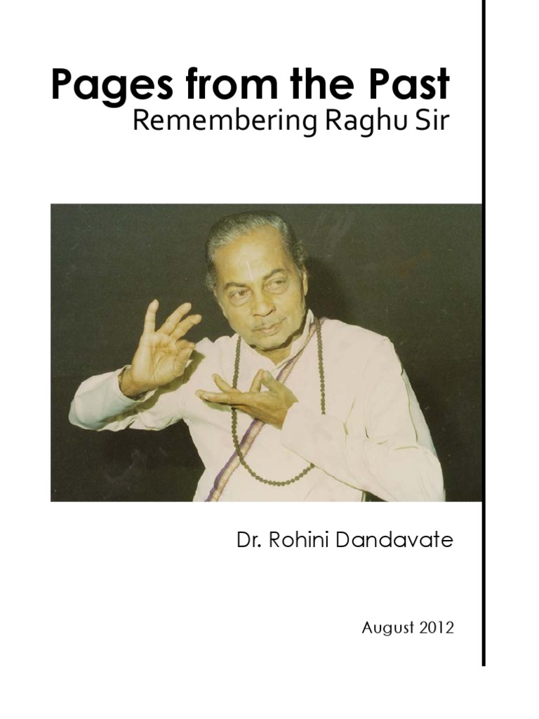 Pages From The Past: Remembering Raghu Sir | PDF | Dances | Performing Arts Pages From The Past: Remembering Raghu Sir | PDF | Dances | Performing Arts