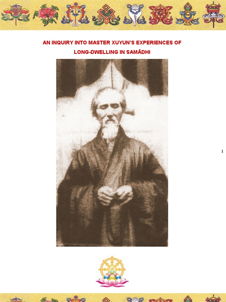 Master Xuyun's Samādhi Experiences | PDF | Meditation | Buddha Nature