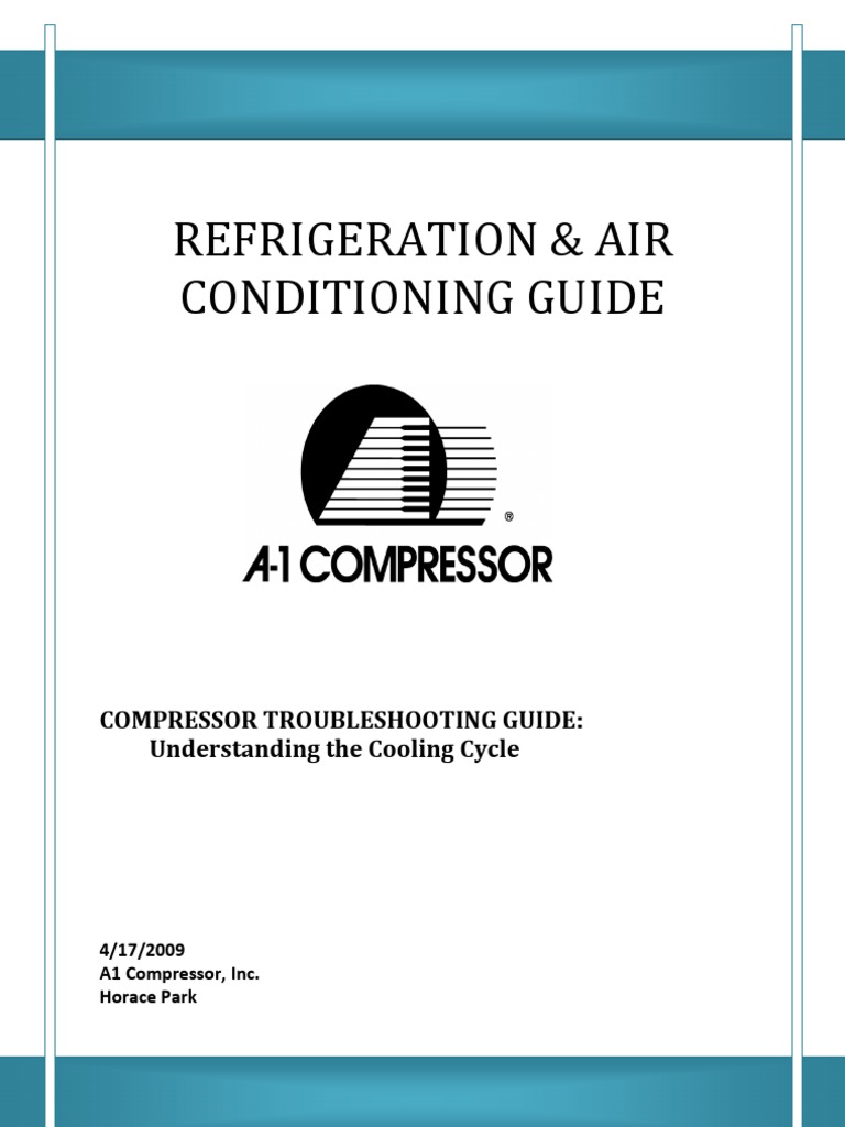 Compressor Troubleshooting Guide | Gas Compressor | Air Conditioning