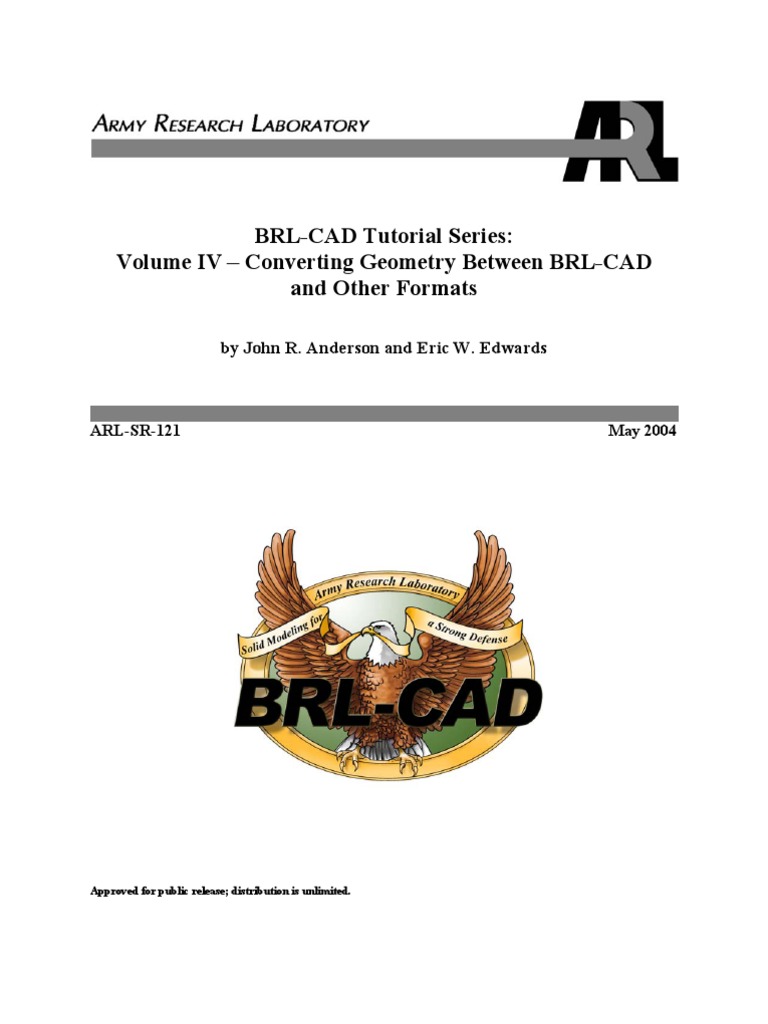 BRL cAD Converting - Geometry | PDF | Computer Aided Design | File Format