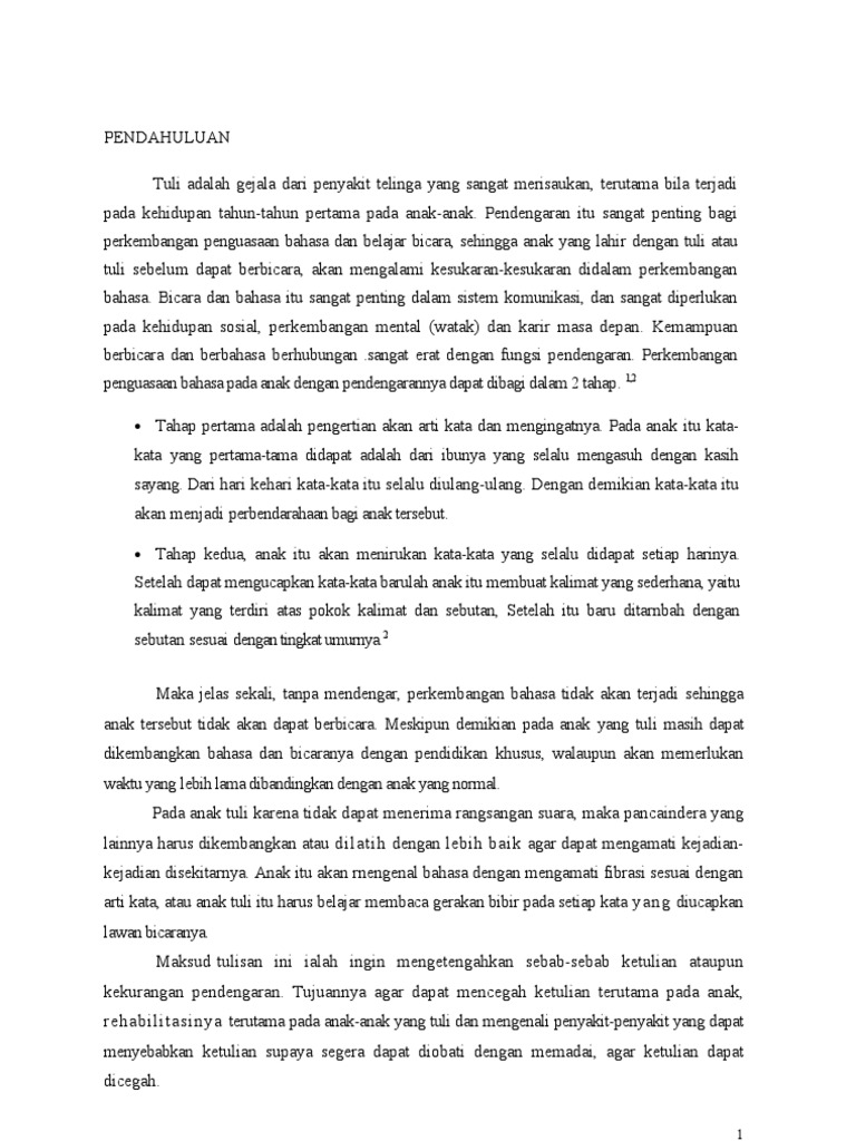 Tuli Konduktif | PDF