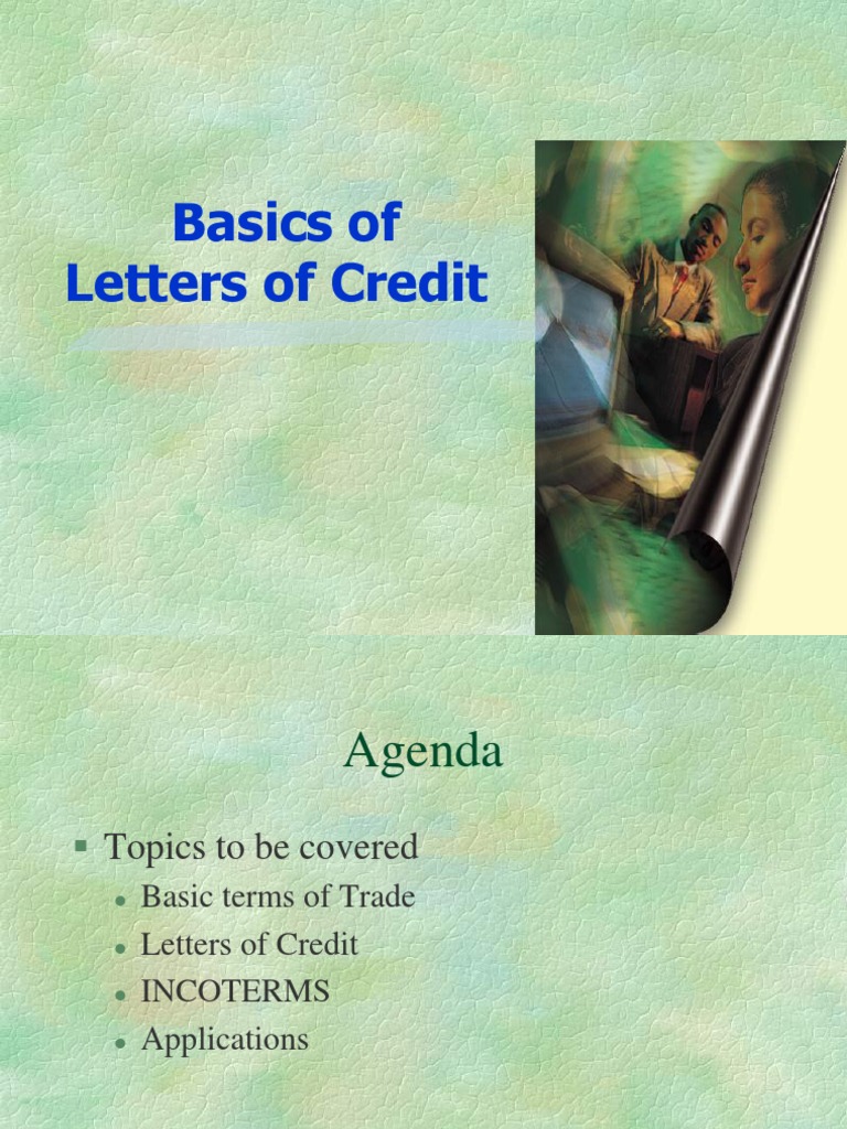 Basics of LC | PDF | Letter Of Credit | Money