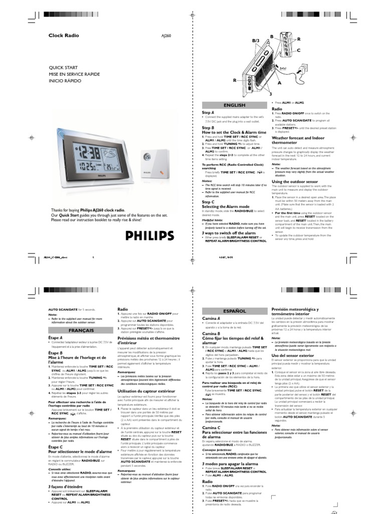 AJ260 Quick Start Guide | PDF | Observation | Atmosphere Of Earth