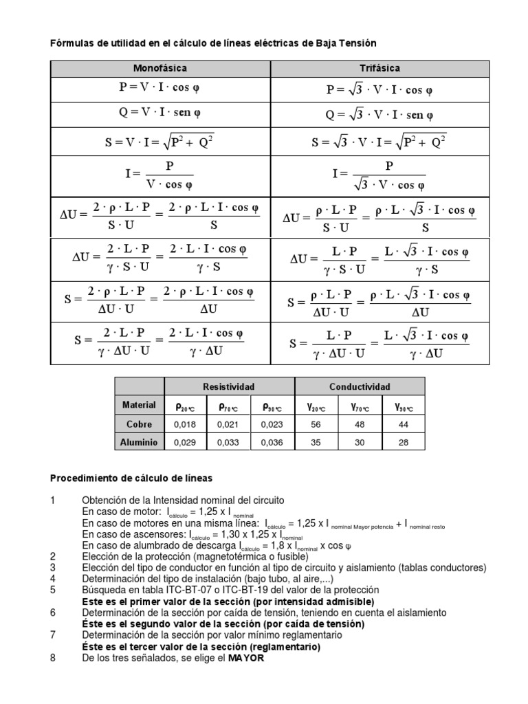Formulas de Calculo | PDF