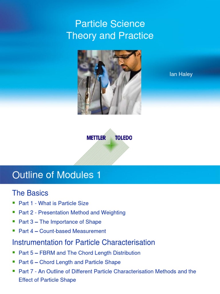Basic Principles of FBRM | PDF | Accuracy And Precision | Logarithm