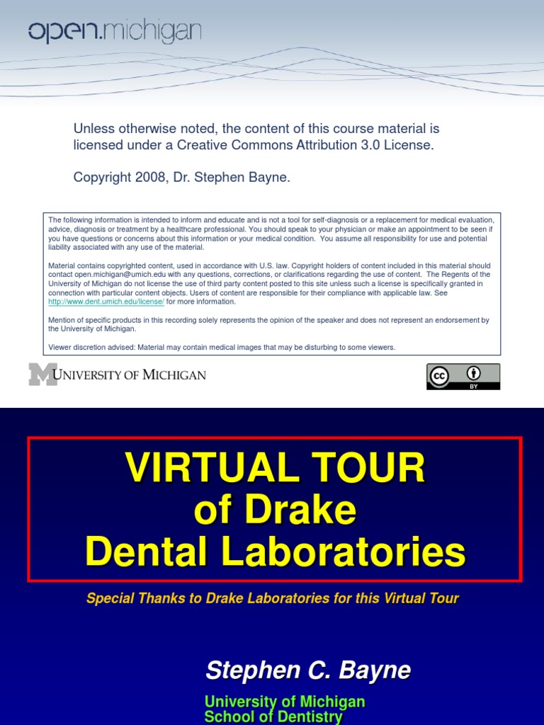 Virtual Tour of Dental Lab | PDF | Dentistry | Laboratories