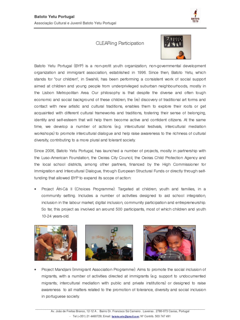 Batoto Yetu 1 | PDF | Portugal | Entrepreneurship