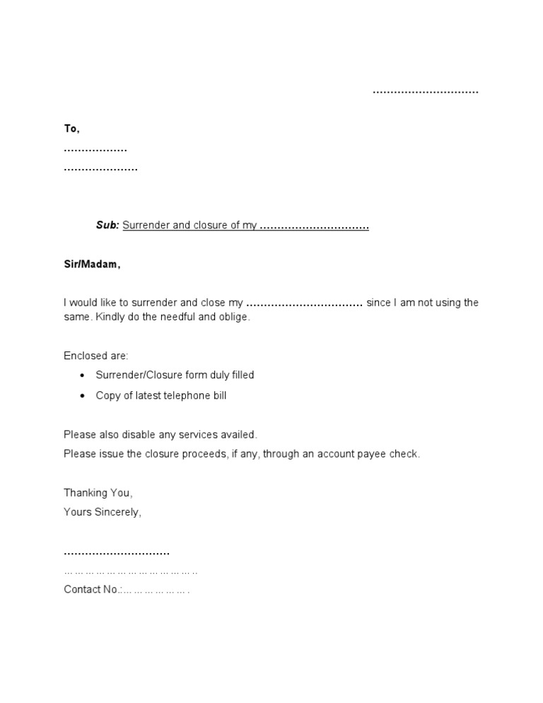 MTNL Landline Disconnection Request Form | PDF | Career & Growth