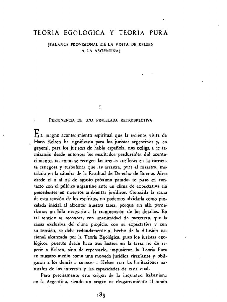Carlos Cossio | Descargar gratis PDF | Teoría | Science