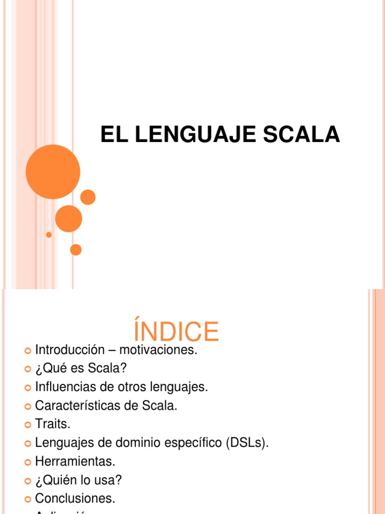 Introduccion A Escala | PDF | Scala (lenguaje de programación) | Java (lenguaje de programación)