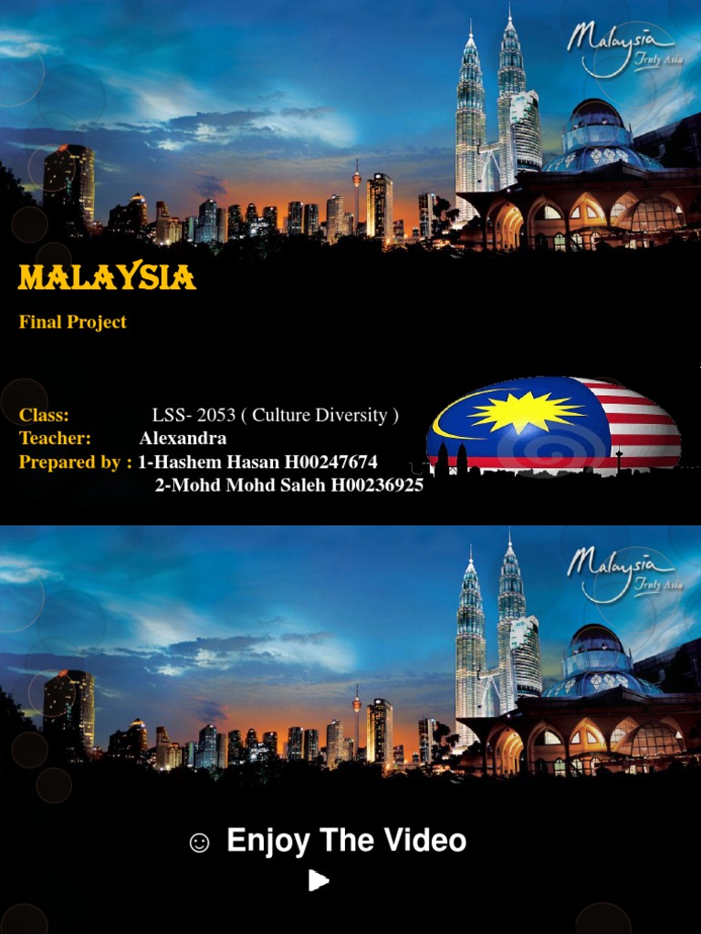 Malaysia: LSS-2053 (Culture Diversity) | PDF