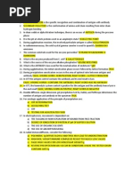 COC Exam Questions For MLS | PDF