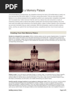 How To Build A Memory Palace | PDF | Cognitive Neuroscience | Memory