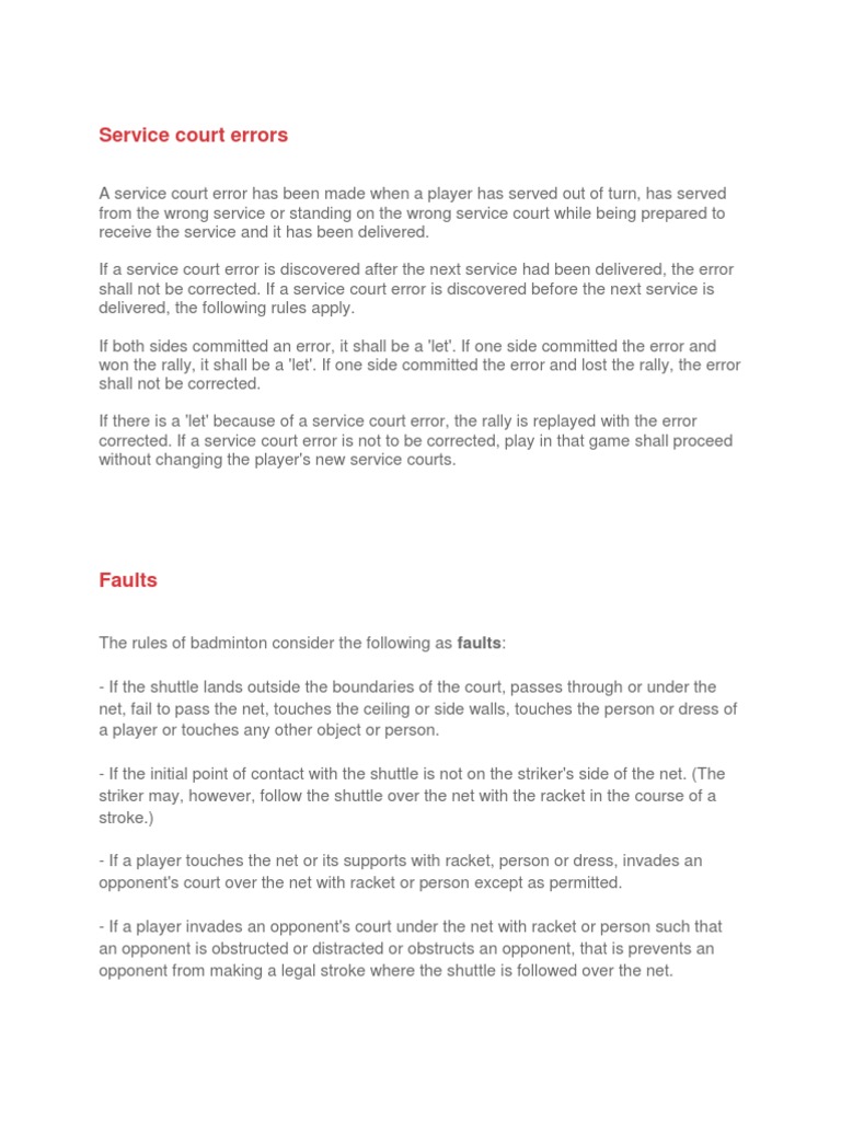 Service Court Errors | PDF | Justice | Crime & Violence