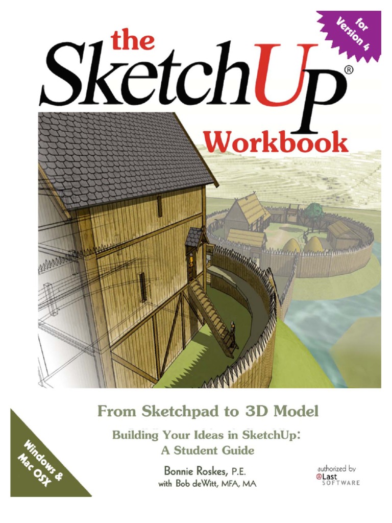 Sketchup Workbook | PDF | Zoom Lens | Circle