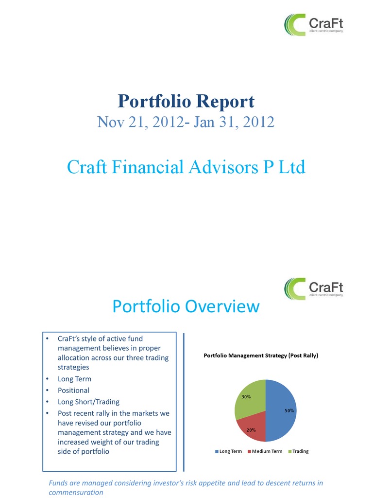 Portfolio Report v02 | PDF