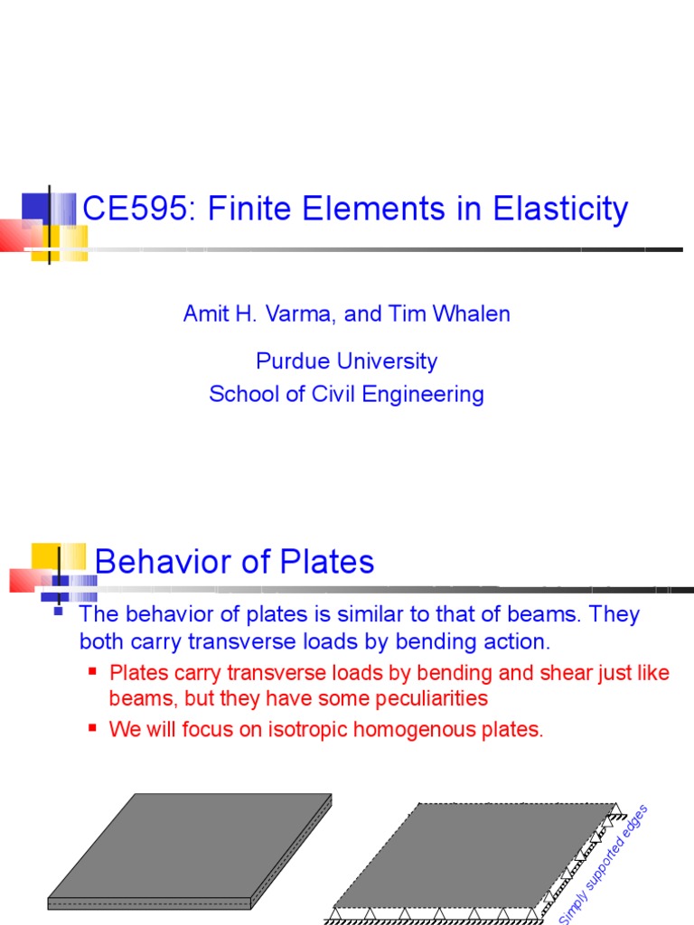 Shell Elements ABAQUS | PDF | Bending | Stress (Mechanics)