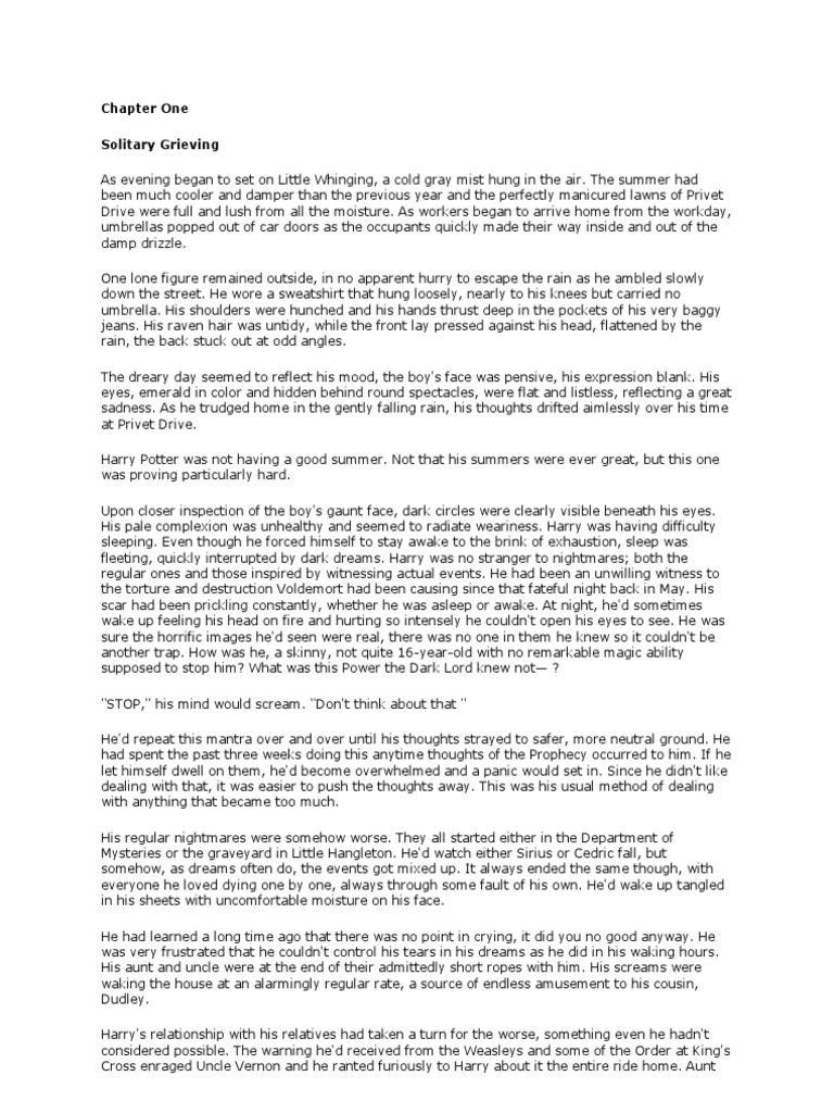 Harry Potter and The Power of Emotion | PDF | Harry Potter Universe ...