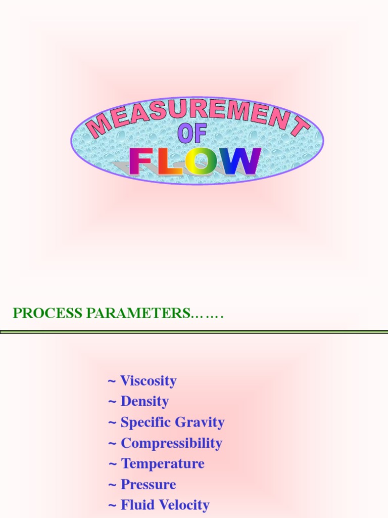 Flow | PDF | Flow Measurement | Fluid Dynamics