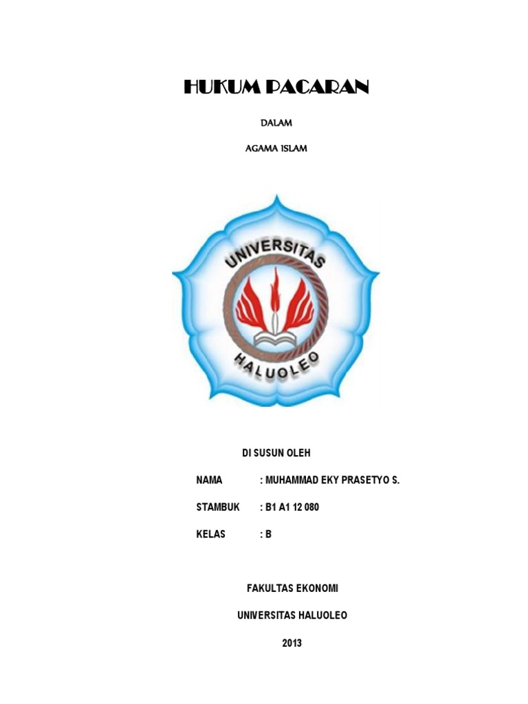 Hukum Pacaran Dalam Islam | PDF