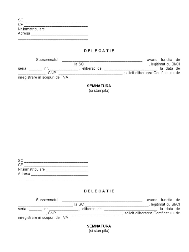 Model Delegatie | PDF