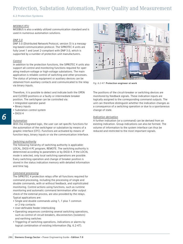 Siemens Power Engineering Guide 7E 286 | PDF | Automation | Switch
