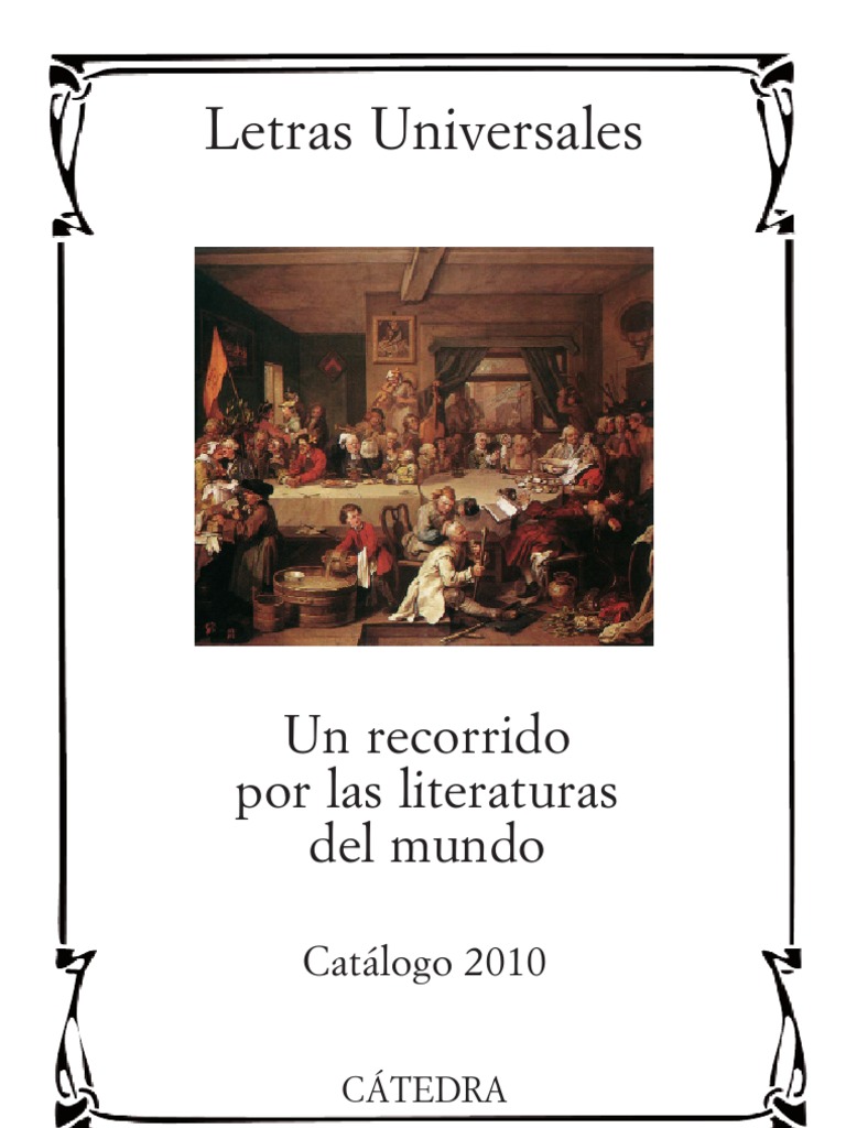 Catalogo Catedra Letras Universales | PDF | Franz Kafka | Johann ...