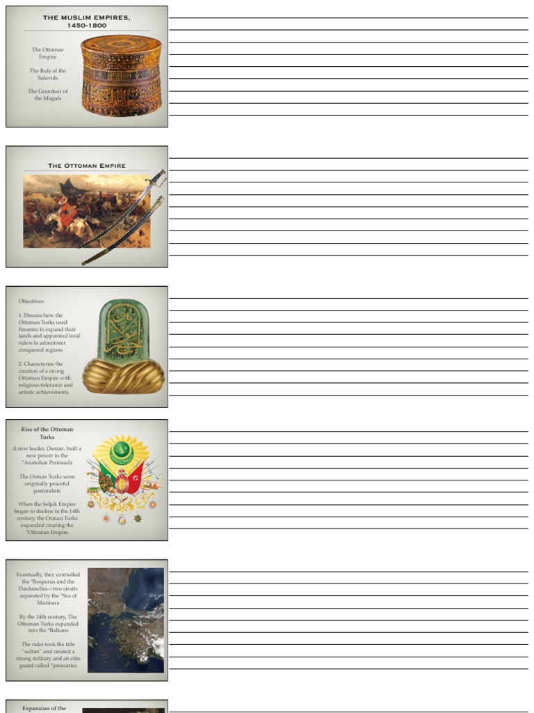 Muslim Empires: 1450-1800 Overview | PDF | Ottoman Empire | Mughal Empire