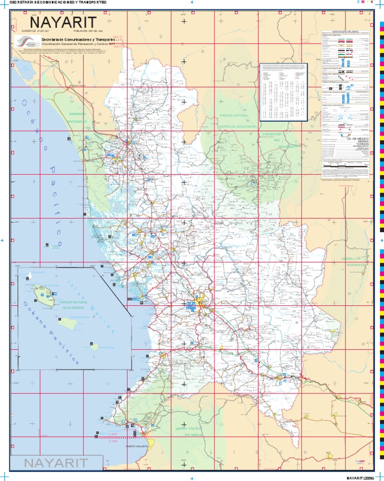 Mapa de Nayarit | Naturaleza