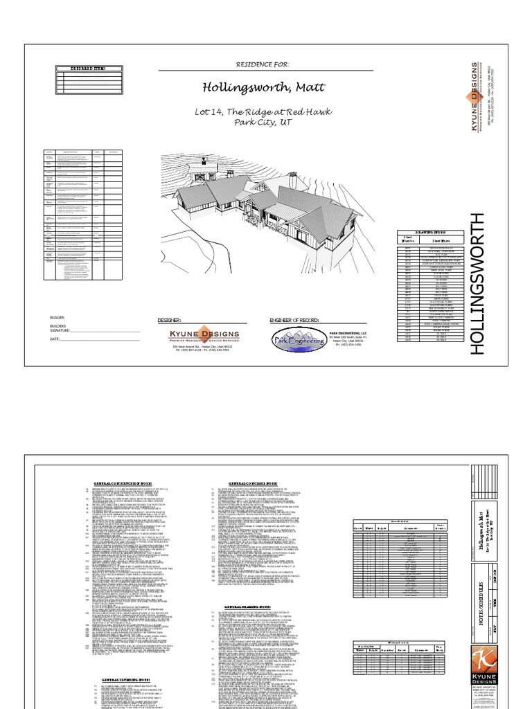 Hollingsworth Plans Pdf Basement Stairs