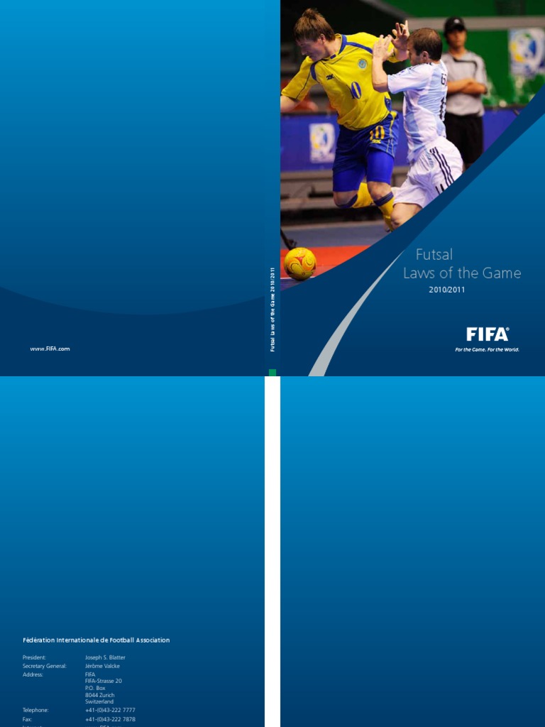 Futsal Laws of the Game 2010/2011 | PDF | Referee | Football Codes