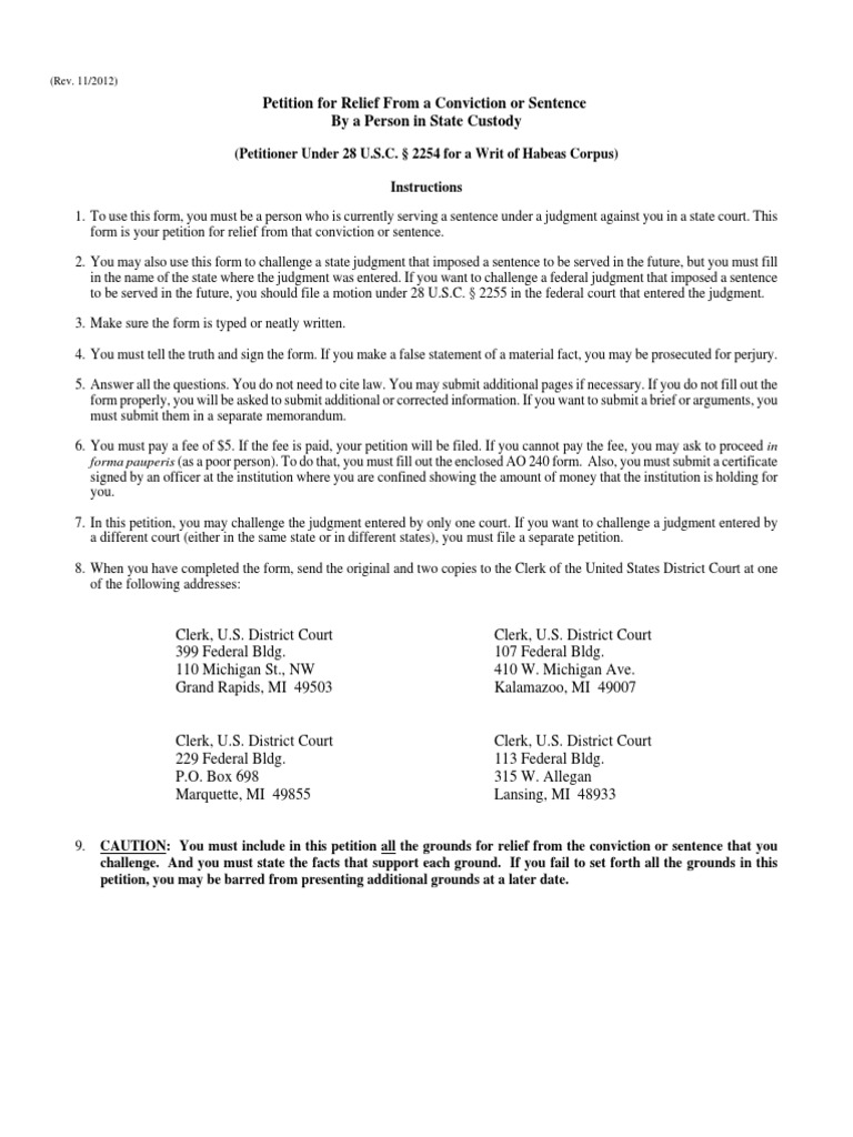 Habeas Corpus | Legal Procedure | Common Law