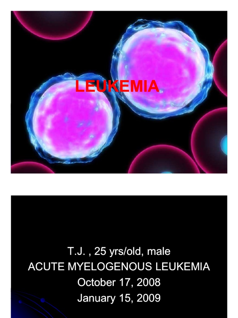 Leukemia Pathophysiology Overview | PDF | Medicine