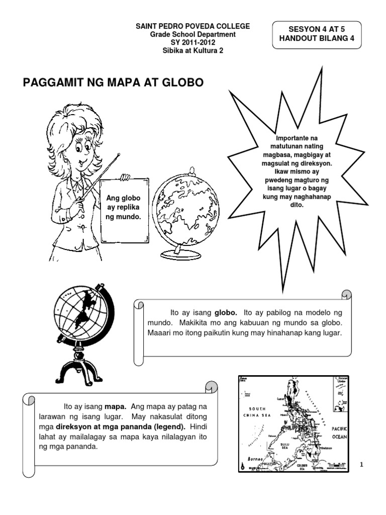 Mapa at Globo | PDF