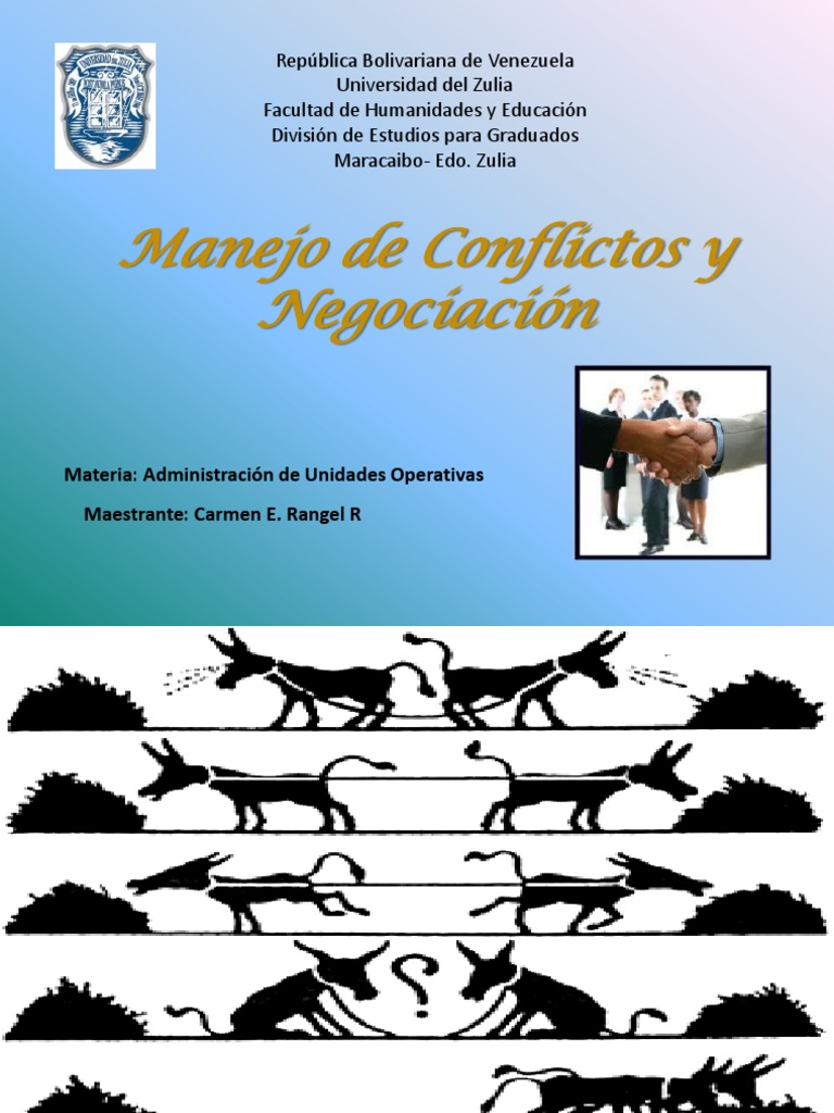 Manejo de Conflictos y Negociación | PDF | Conflicto (proceso) | Derecho laboral