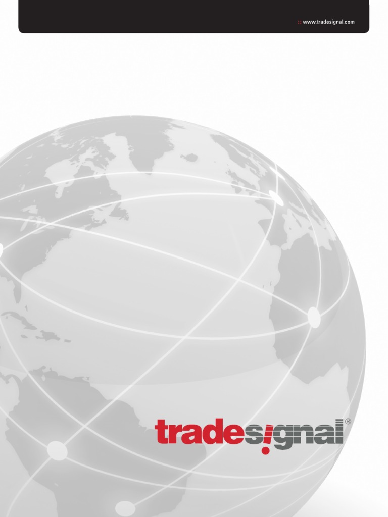 Tradesignal Info EN PDF | PDF | Algorithmic Trading | Application ...