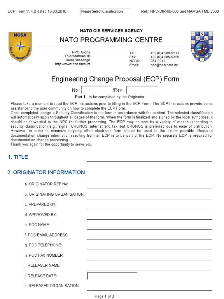 Ecp Form | Download Free PDF | Computer Engineering | Information ...