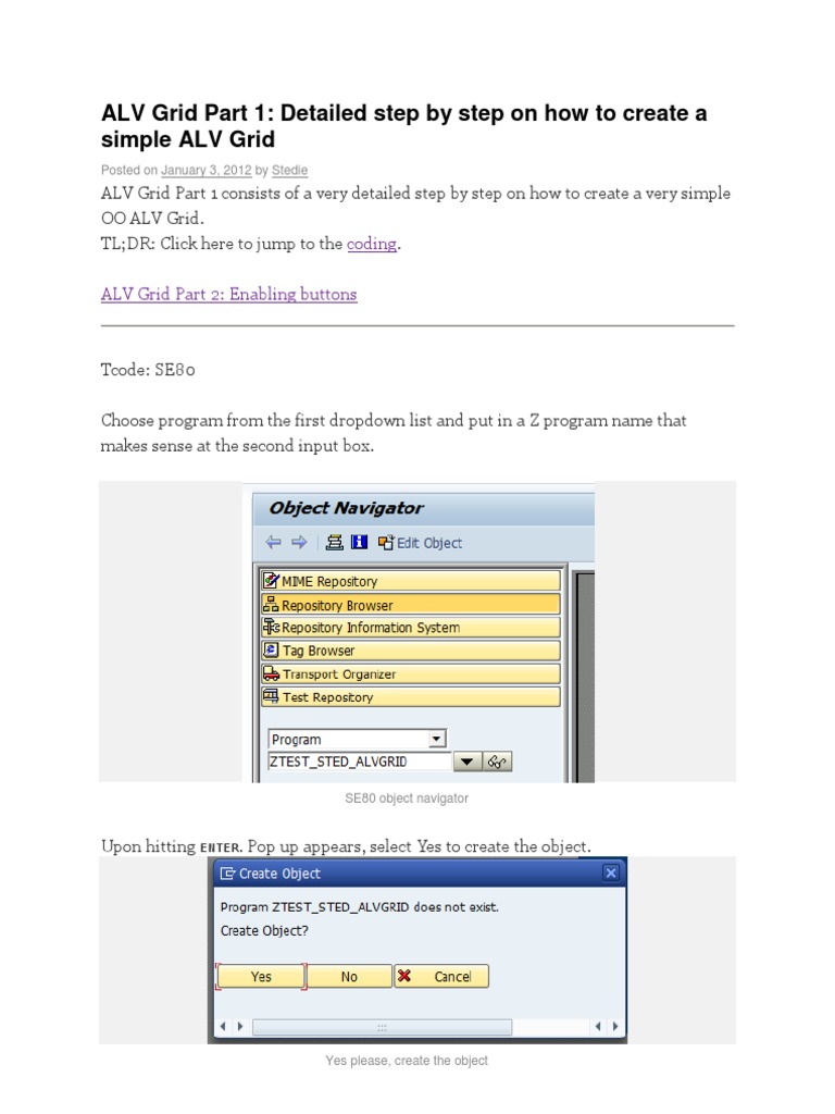 Sample ALV Report | PDF | Information Technology Management | Digital ...