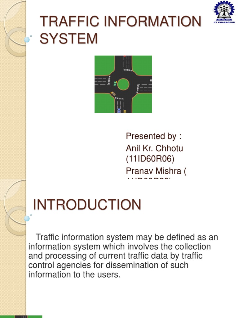 Traffic Information System Overview | PDF | Traffic Congestion | Traffic
