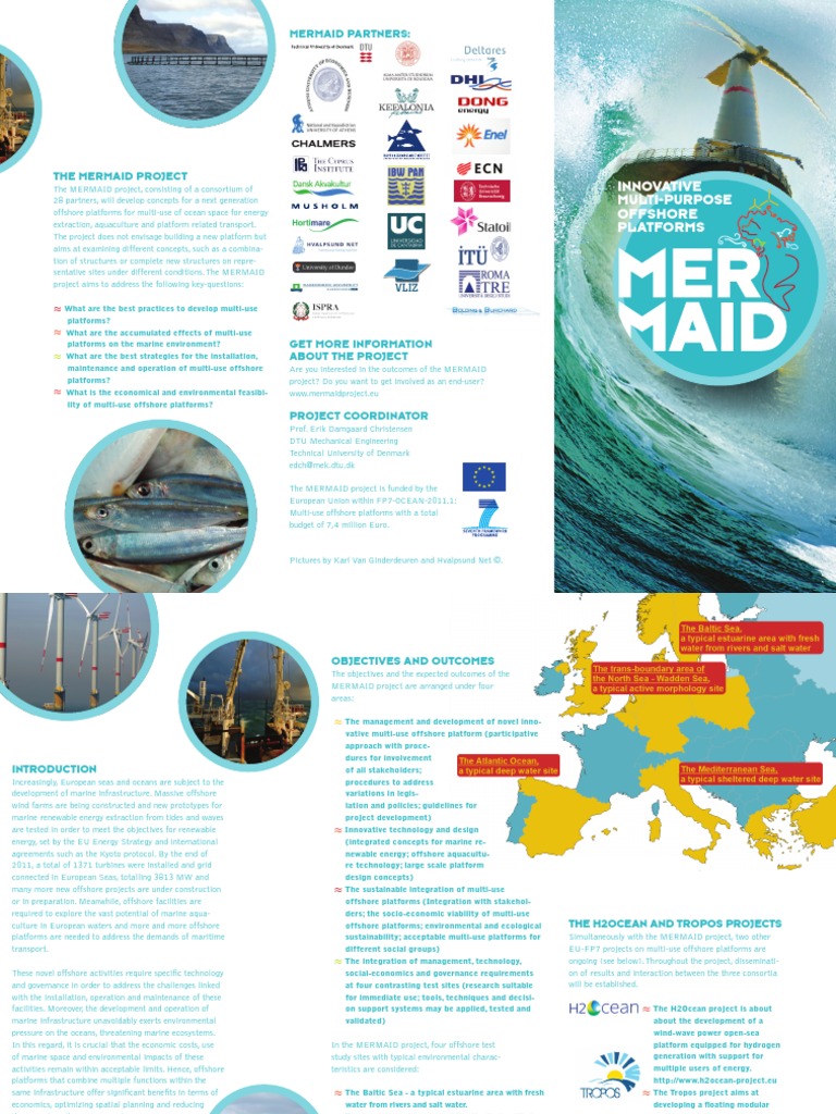 Mermaid Leaflet | PDF | Offshore Wind Power | Sustainability