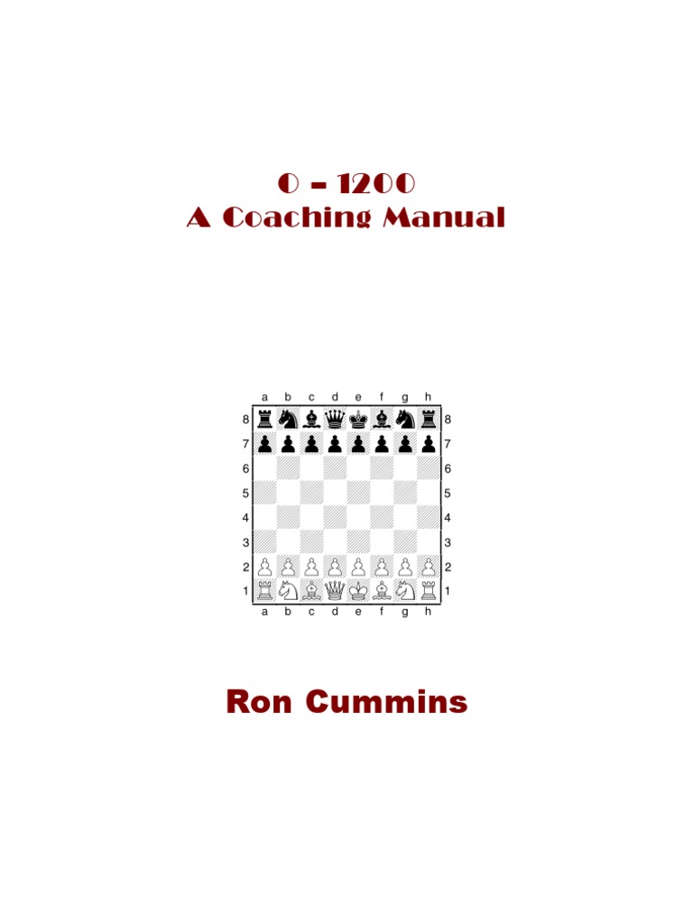 Chess Coaching Manual | PDF | Chess Strategy | Chess