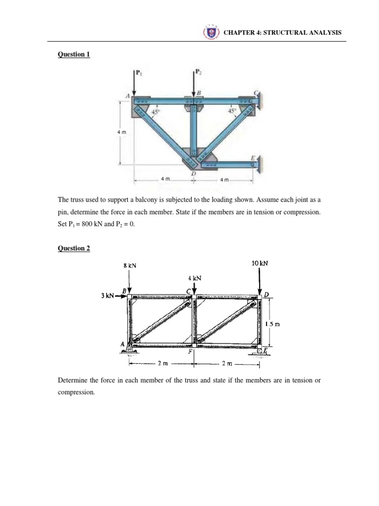 Chapter 4: Structural Analysis | PDF