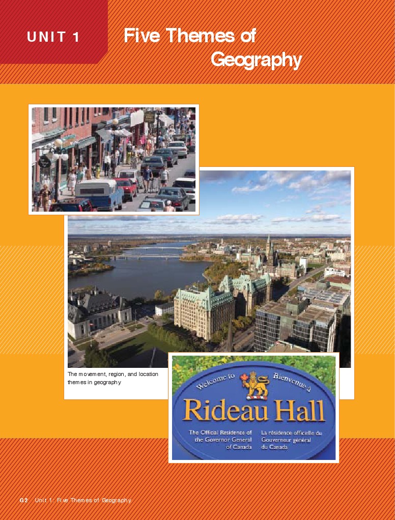 Geo7 Unit1 5themes | PDF | Longitude | Latitude