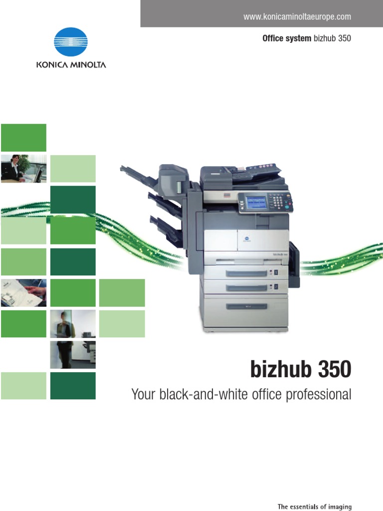 Konica Minolta bizhub 350 Overview | PDF | Image Scanner | Fax