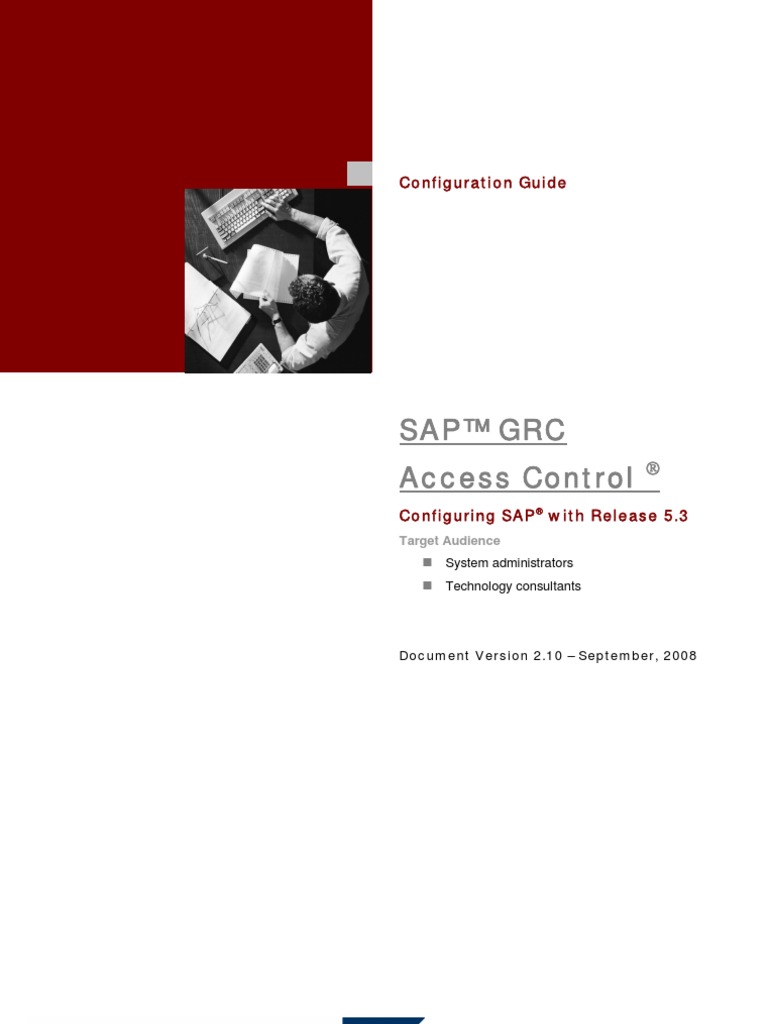 Sap™ GRC Access Control: Configuration Guide | PDF | Provisioning | Ibm Db2