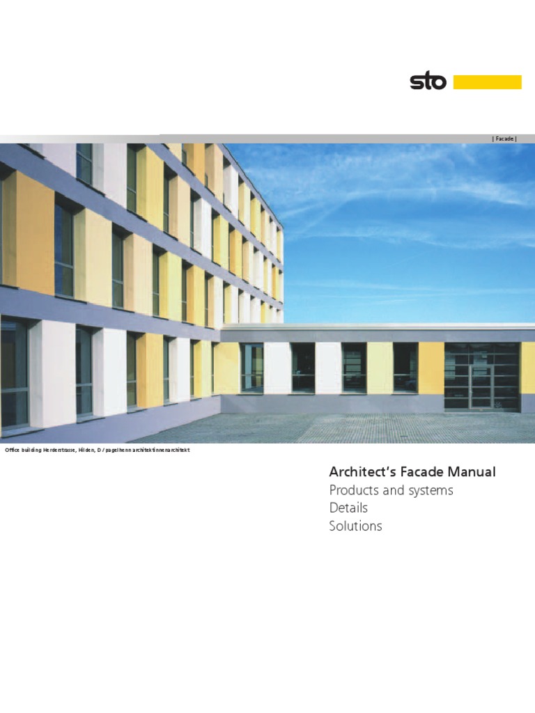 Architect's Facade Manual | PDF | Wall | Building Insulation