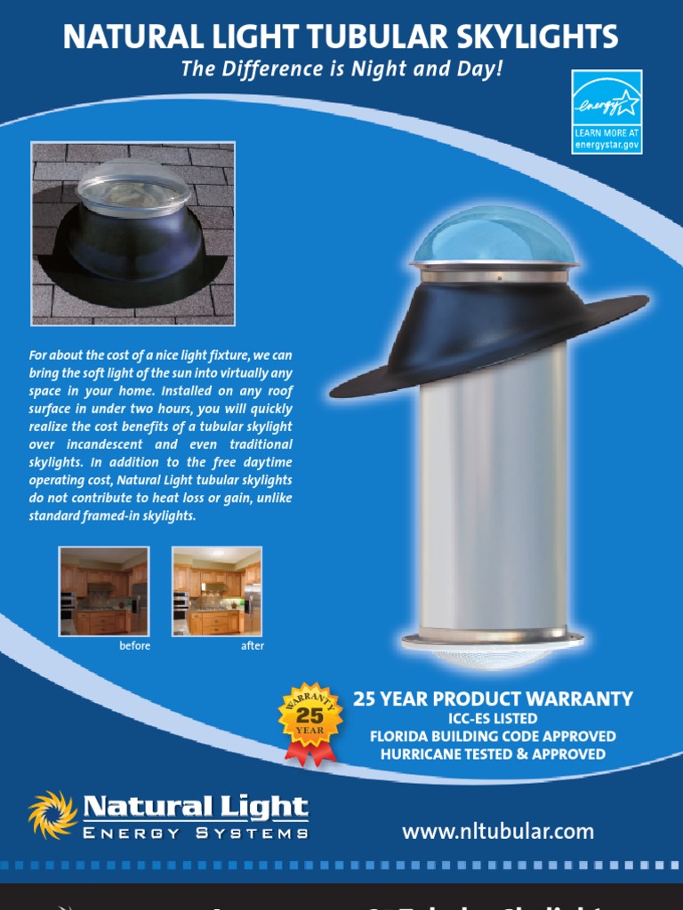 Affordable Tubular Skylights Benefits | PDF