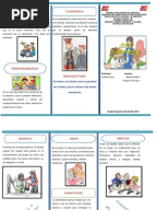 Triptico Los Valores Respeto, Tolerancia