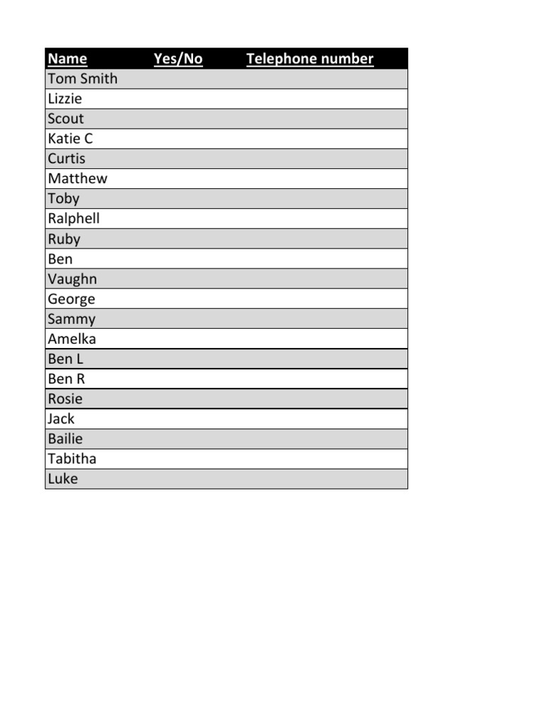 Party List | PDF