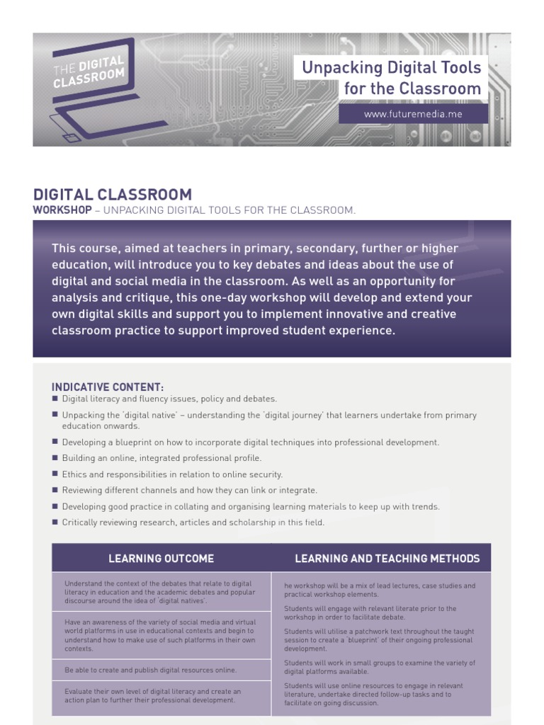 Digital Toolkit Flyer | PDF | Literacy | Cognition